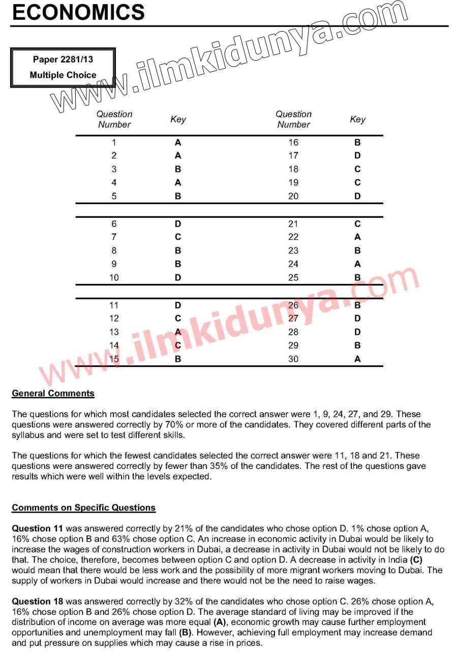 Past Paper 2014 CIE Cambridge International Examinations O Level ...